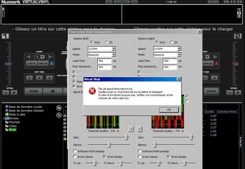 VirtualDJ - numark virtual vinyl avec virtual dj et platine vinyl