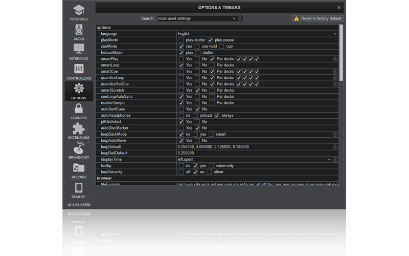 VirtualDJ - Features (es)